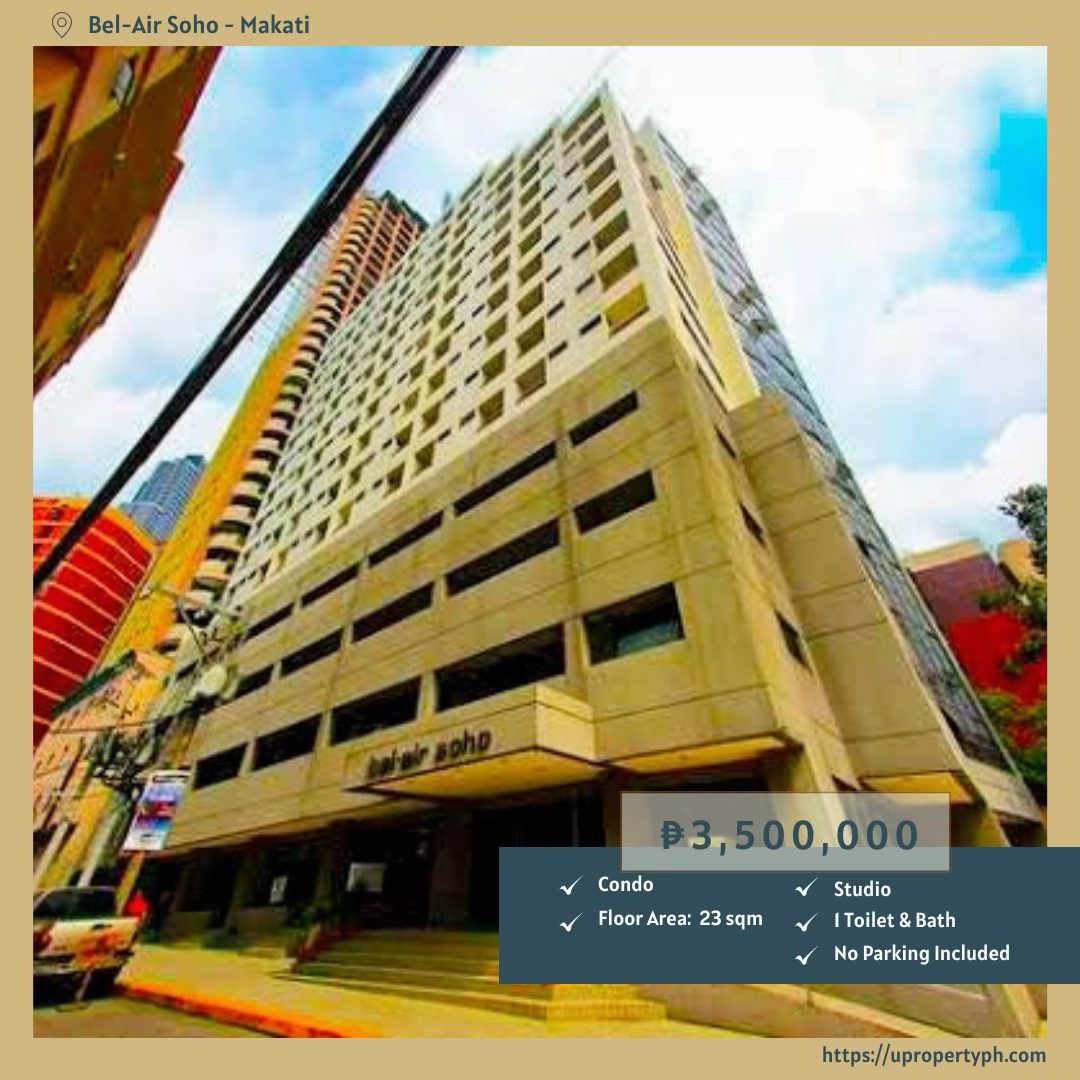 Affordable Studio Condo for Sale: Bel-Air Soho, Makati – Your Gateway ...
