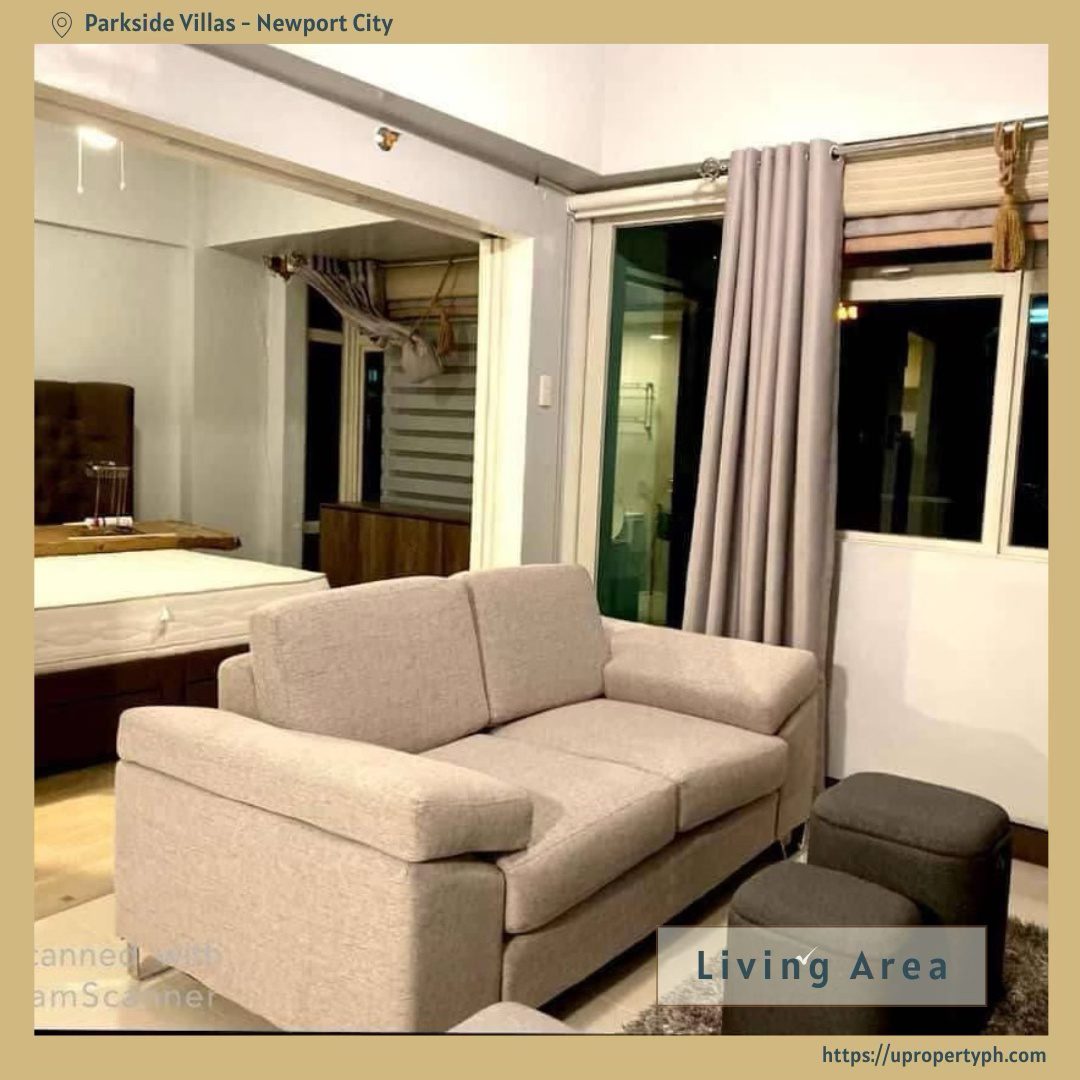 For Sale: Fully Furnished Studio Condo in Parkside Villas, Newport City ...