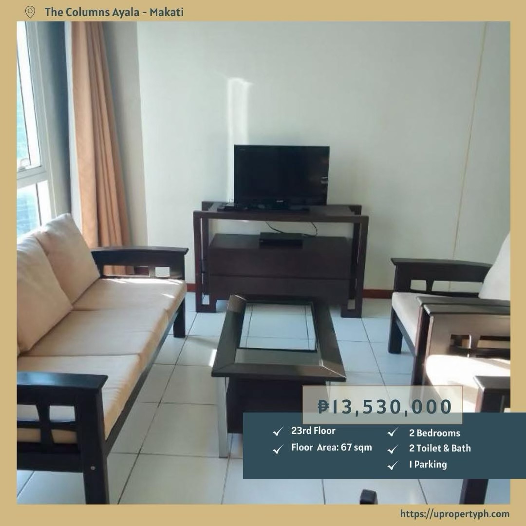 Prime 2-Bedroom Condo for Sale at The Columns Ayala, Makati City – Your ...