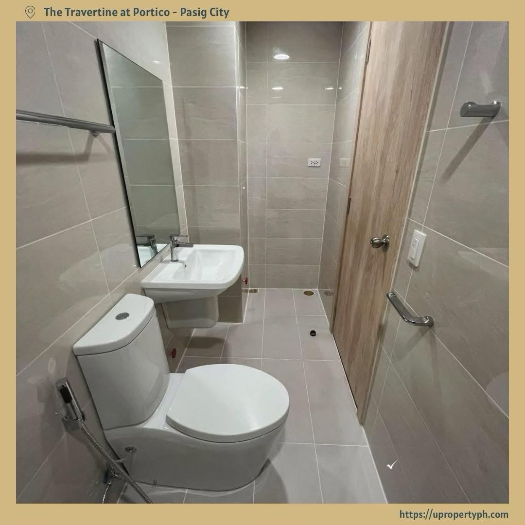 For Sale: Studio Unit at The Travertine at Portico, Pasig City – U ...
