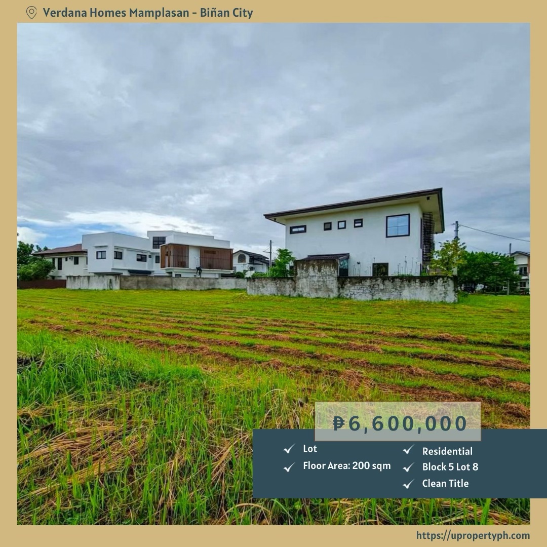 For Sale: Prime 200 sqm Residential Lot with Clean Title in Verdana ...