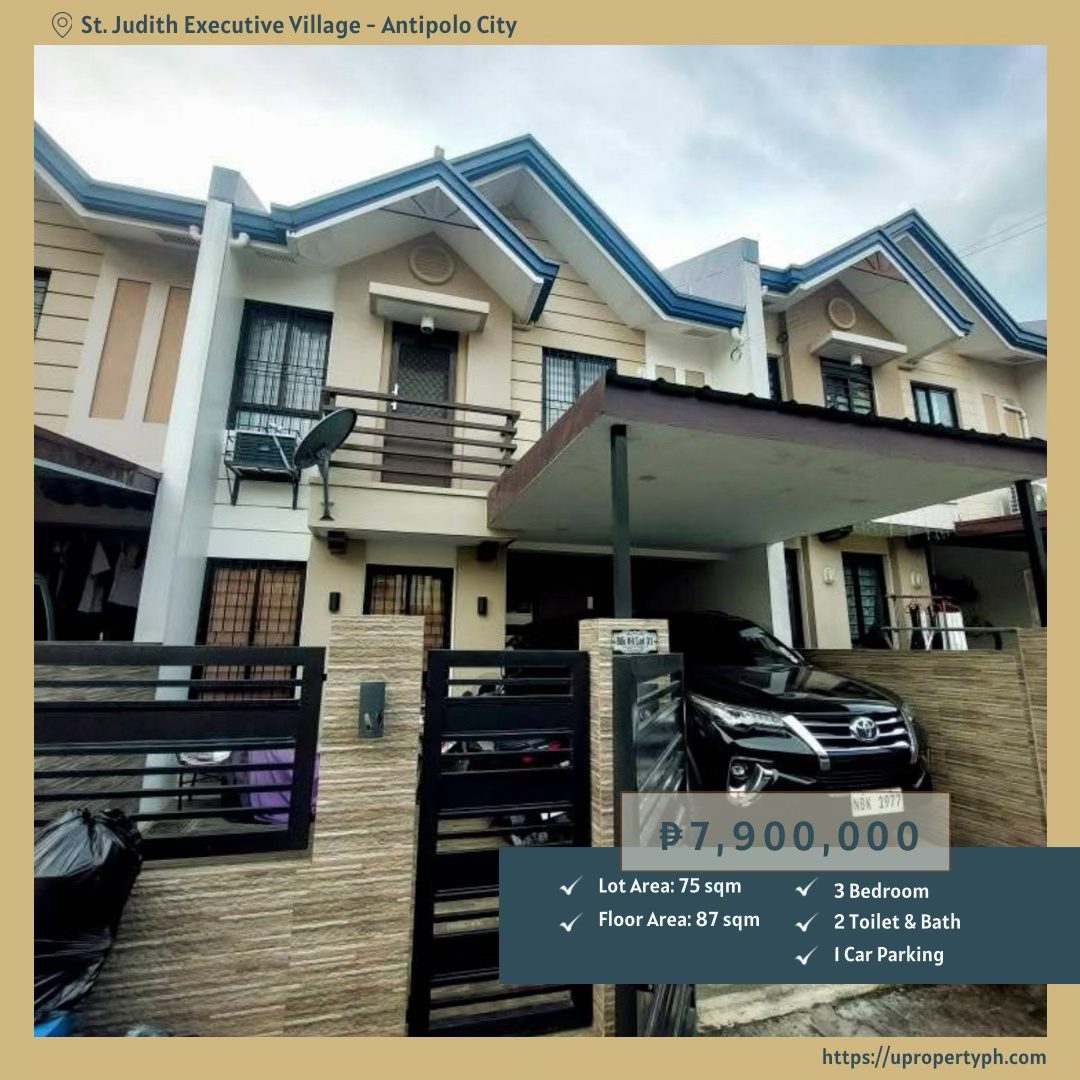 3-Bedroom House & Lot for Sale in St. Judith Executive Village ...